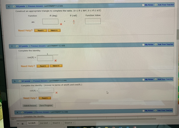 Solved My Notes O Ask Your Teacher 02 points I Previous | Chegg.com Solved My Notes O Ask Your Teacher 02 points I Previous | Chegg.com