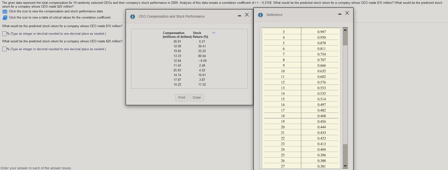 Solved I don't need explanation, just need my answer to be | Chegg.com