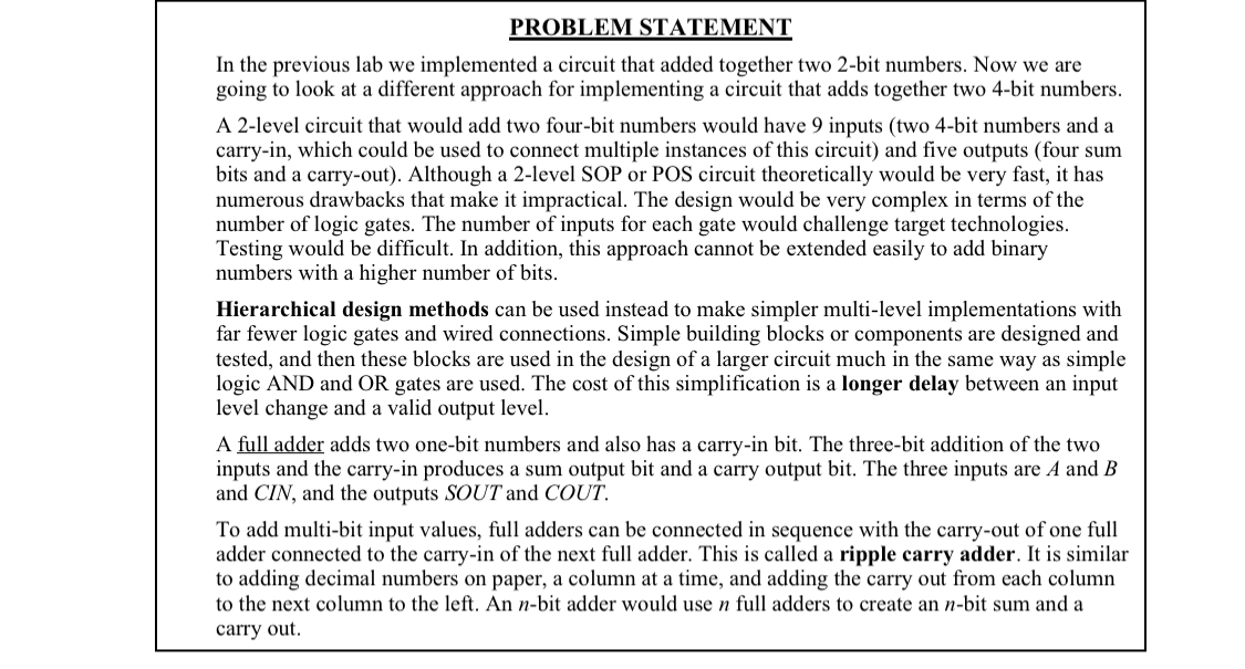 Solved In the previous lab we implemented a circuit that | Chegg.com Solved In the previous lab we implemented a circuit that | Chegg.com