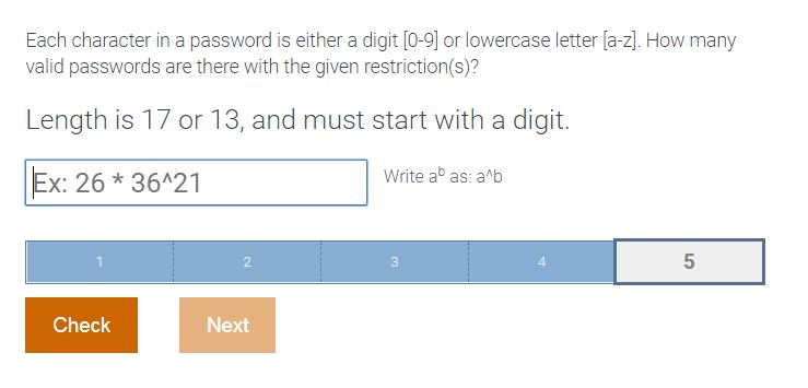 Solved Each character in a password is either a digit [0-9] | Chegg.com