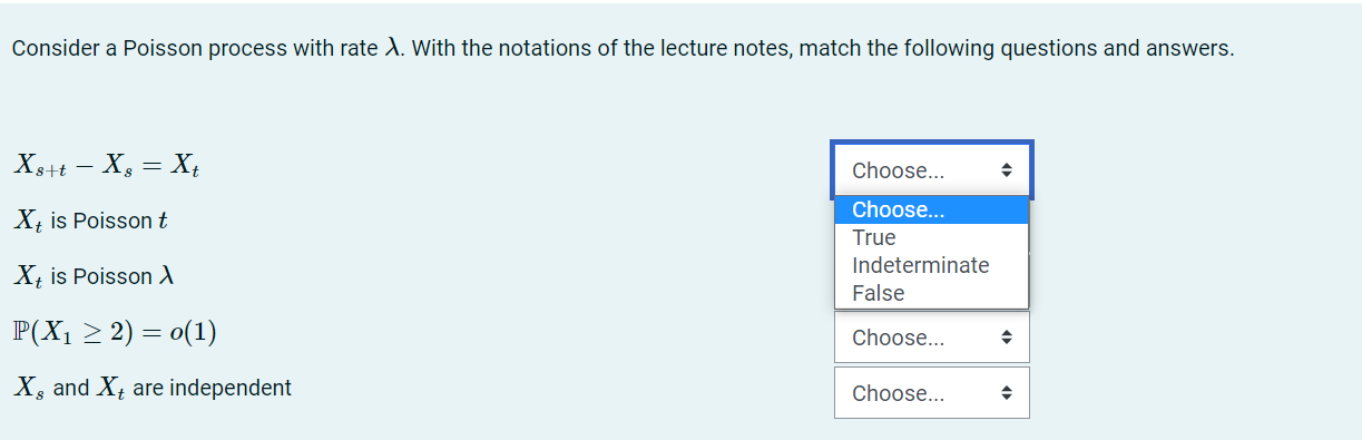 Solved Consider a Poisson process with rate ). With the | Chegg.com