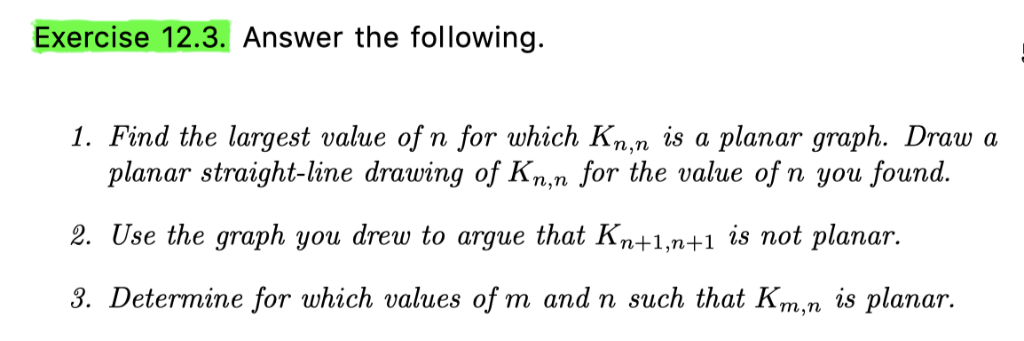 Solved Discrete Math: Find the largest value of n such that | Chegg.com