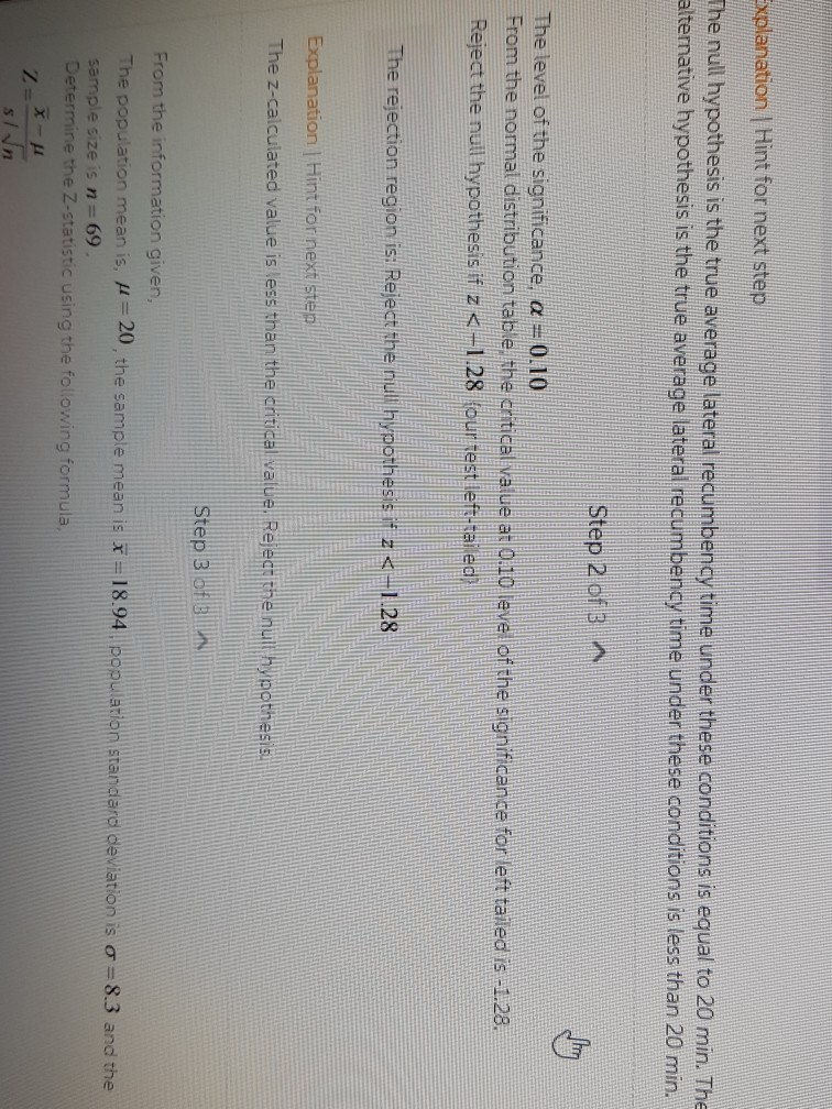 Solved how do you find the rejection region using the | Chegg.com