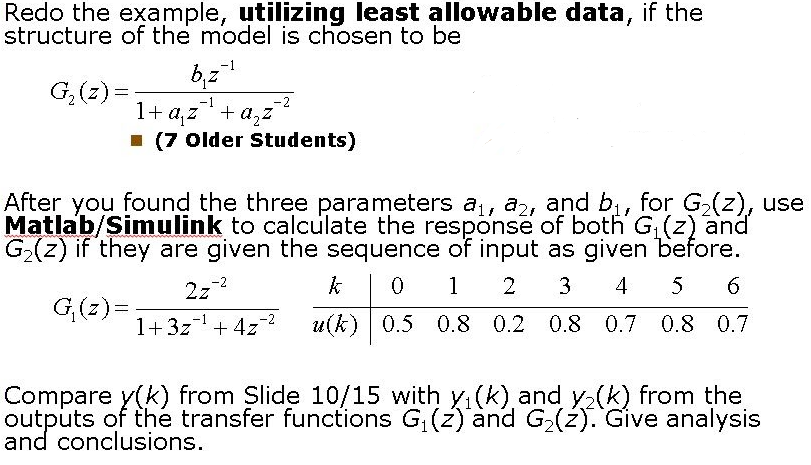 Redo the example, utilizing least allowable data, if | Chegg.com