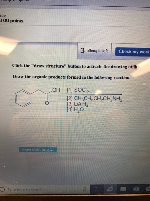 Solved lue: 0.00 points 3 attempts let Check my work Click | Chegg.com