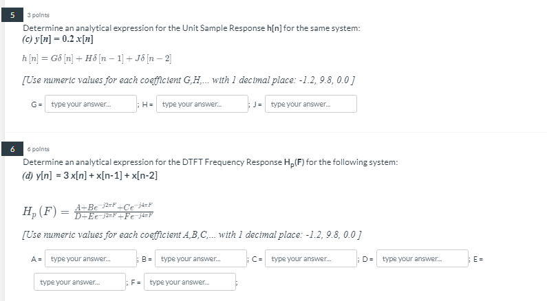 Solved Determine an analytical expression for the Unit | Chegg.com