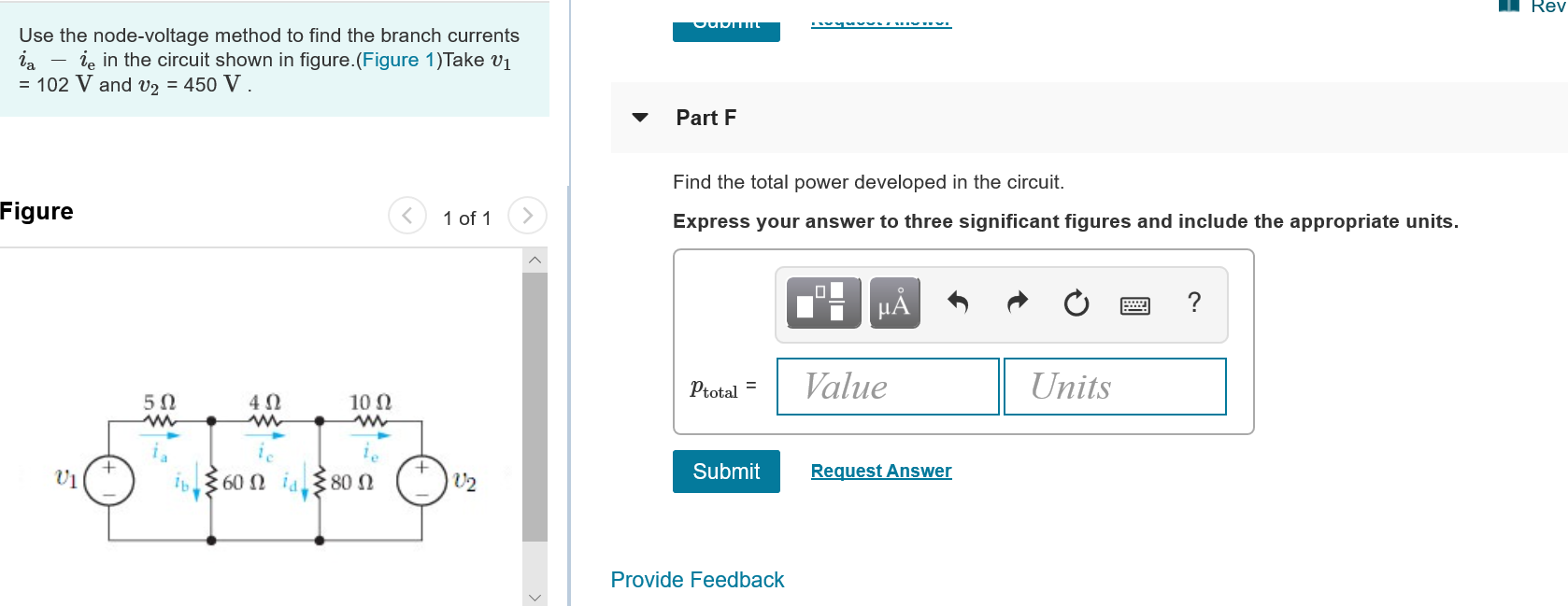 Solved Use the node-voltage method to find the branch | Chegg.com
