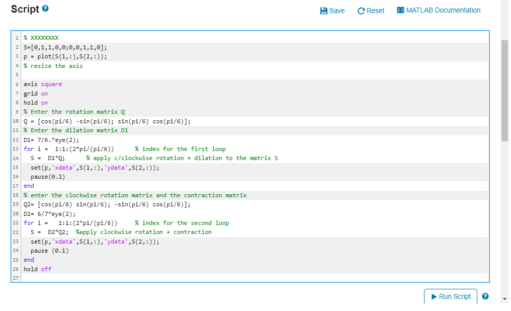 Solved Please help me to correct this Mathlab code. PROBLEM | Chegg.com