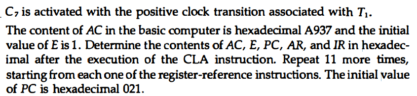 Solved C, is activated with the positive clock transition | Chegg.com