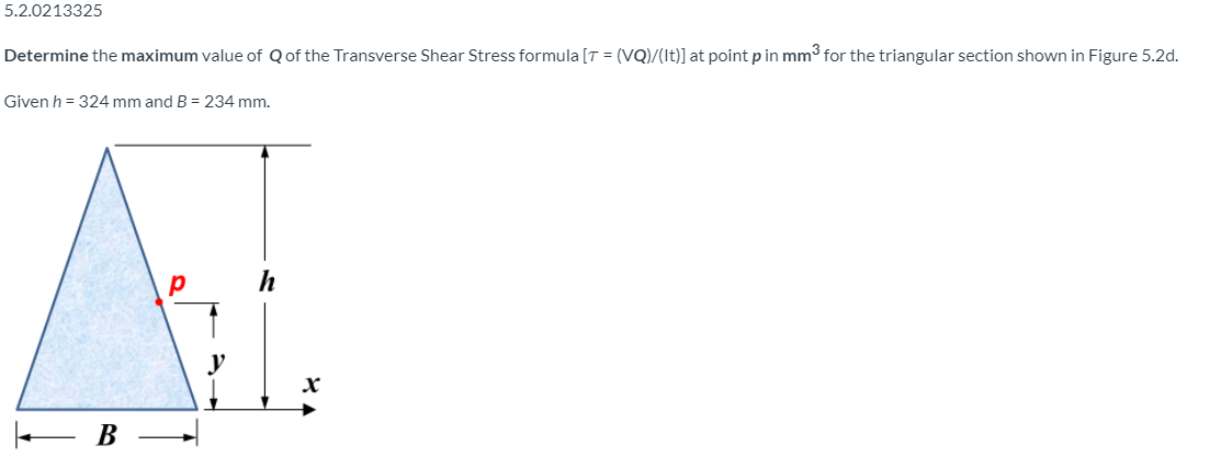 Solved 5.2.0213325 Determine the maximum value of Qof the | Chegg.com