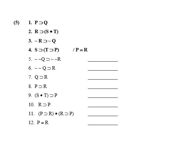 Solved Use the 8 Rules of Implication and the 10 Rules of | Chegg.com