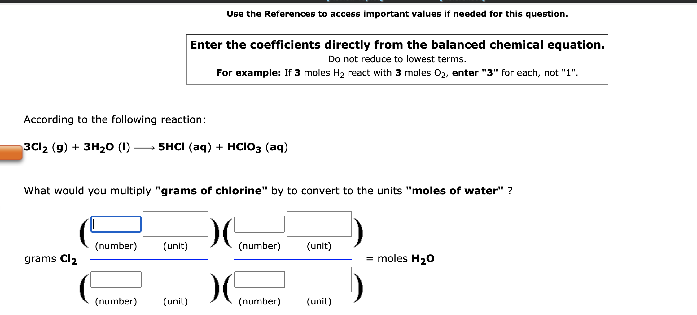 Solved Use the References access important values if needed | Chegg.com