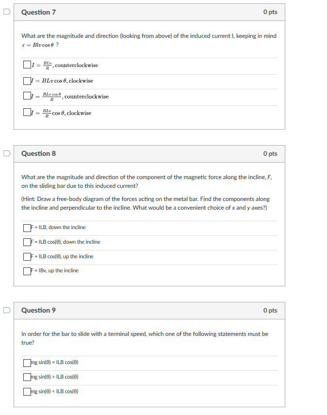 Solved A series of multiple-choice questions are asked below | Chegg.com