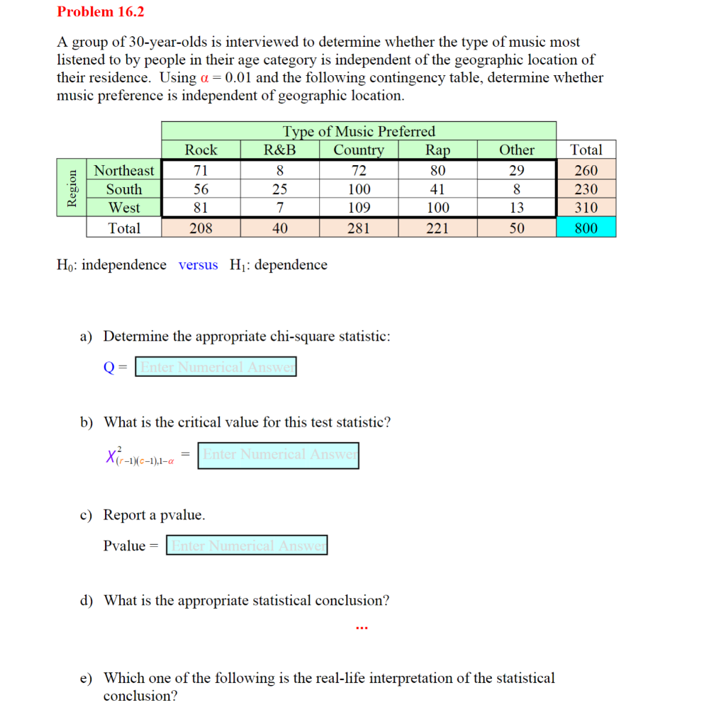 Problem 16.2 A group of 30 -year-olds is interviewed | Chegg.com