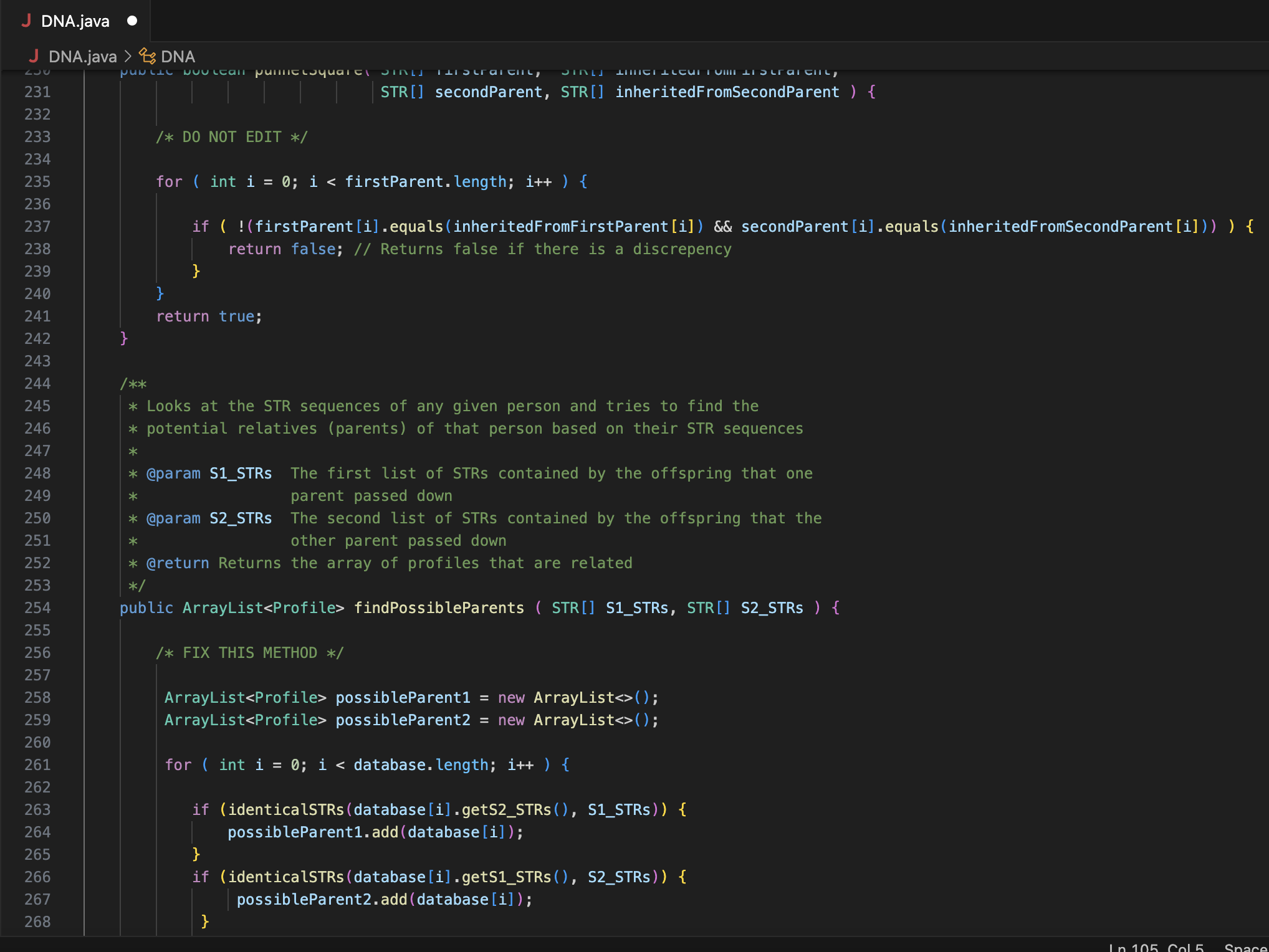 Solved DNA Profiling - 60 course points The purpose of this | Chegg.com