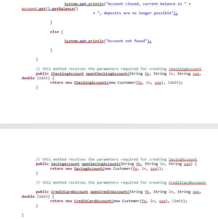 Solved Create a class Transaction class. Objects of this | Chegg.com