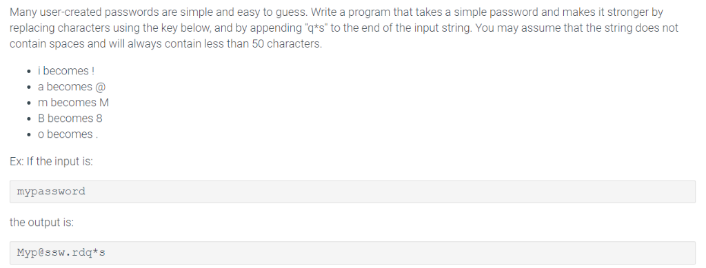 Solved In C Please Help Password ModifierCode Provided 