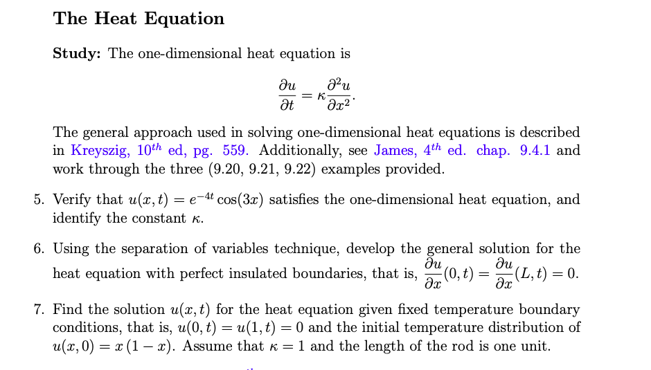 Heat Equation Solution Examples - Tessshebaylo