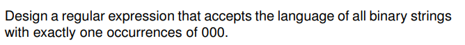 Solved Design a regular expression that accepts the language | Chegg.com