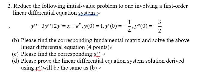 Solved I need (2)(b)(c)(d) answer please. Differential | Chegg.com