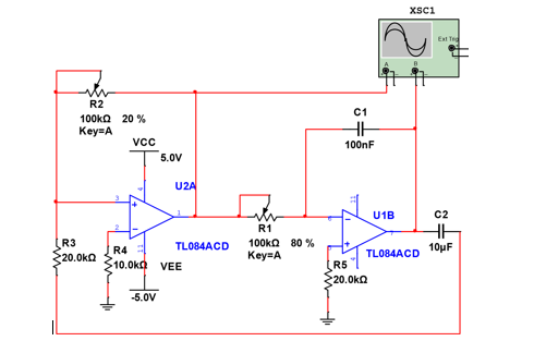 Solved The Basic Square-Triangle Wave Generator In | Chegg.com