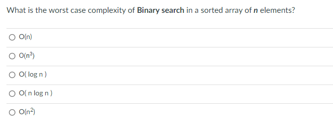Solved Given t(n)=3n3, which of the following functions g(n) | Chegg.com