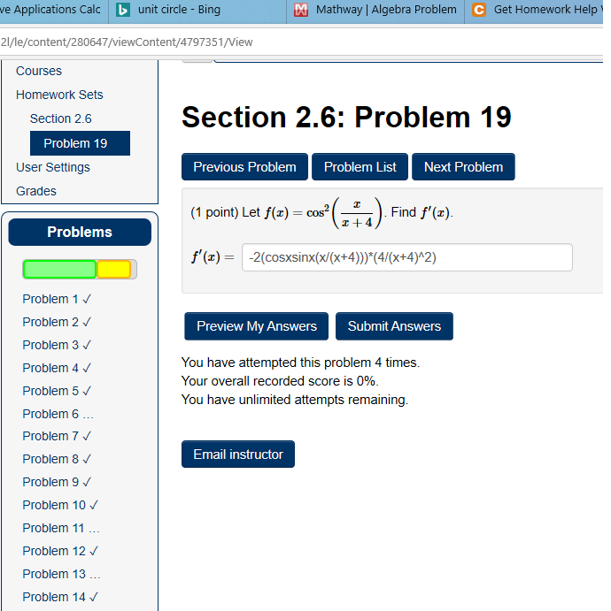 Solved ve Applications Calc unit circle - Bing M Mathway | | Chegg.com