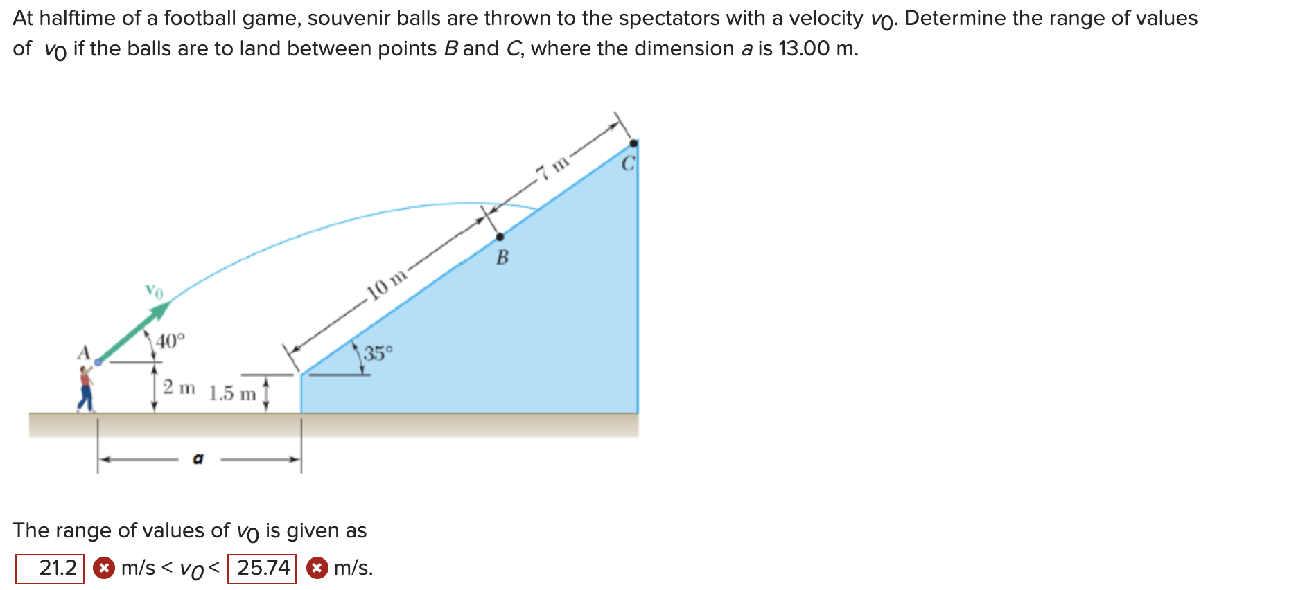 Solved At halftime of a football game, souvenir balls are | Chegg.com