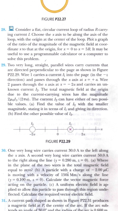 Solved Consider a flat, circular current loop of | Chegg.com