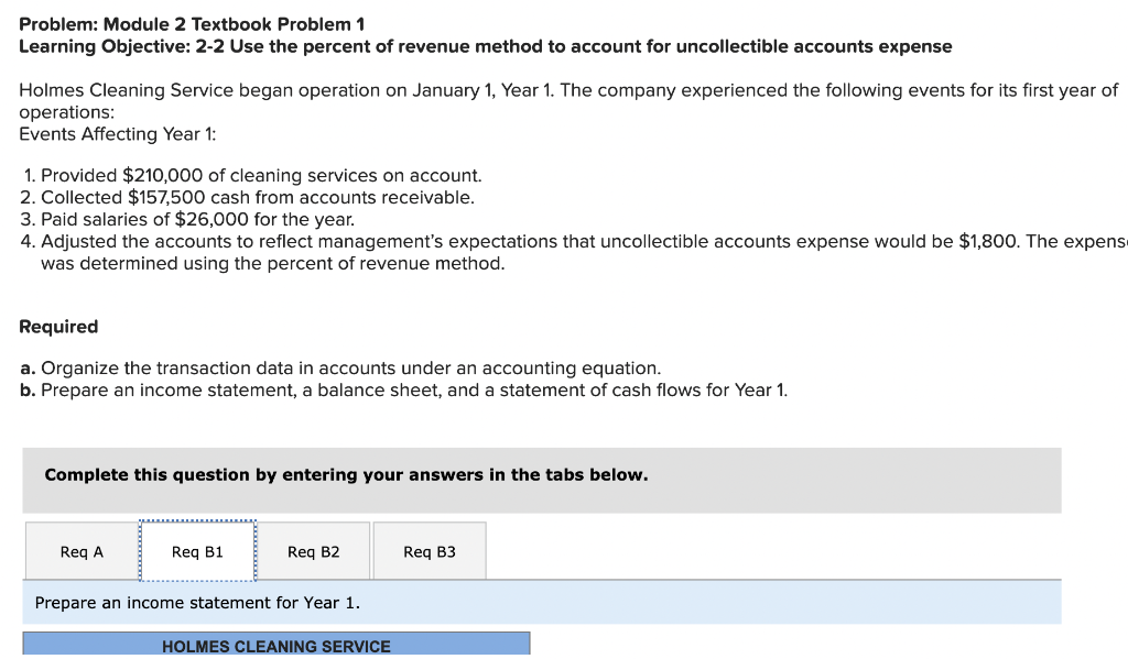 Solved Problem: Module 2 Textbook Problem 1 Learning | Chegg.com