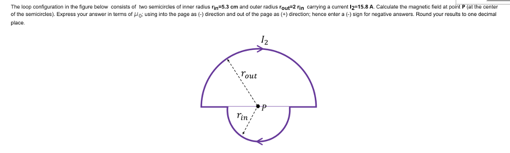 Solved The loop configuration in the figure below consists | Chegg.com