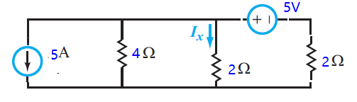 Solved Apply the source-superposition method to the circuit | Chegg.com