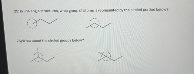Solved In line angle structures, what group of atoms is | Chegg.com