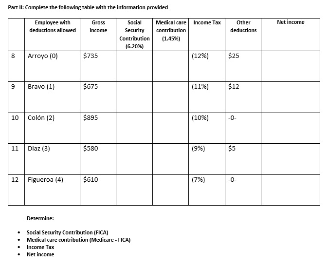 Solved Can you help me with the following exercises? Please | Chegg.com