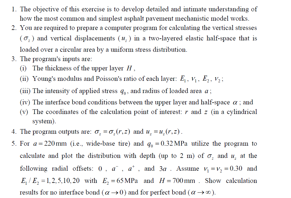 Solved 1. The objective of this exercise is to develop | Chegg.com
