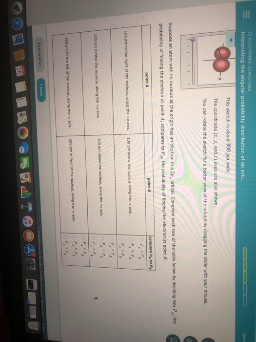 Solved O ELECTRONIC STRUCTURE Interpreting the angular | Chegg.com