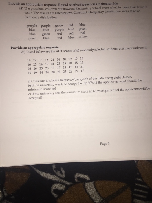 Solved Provide an appropriate response. Round relative | Chegg.com