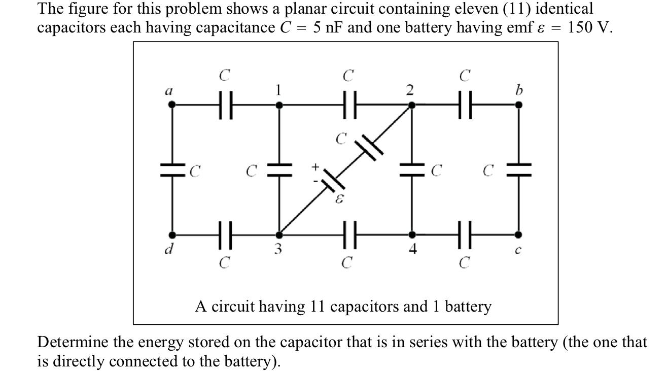 Solved The figure for this problem shows a planar circuit | Chegg.com