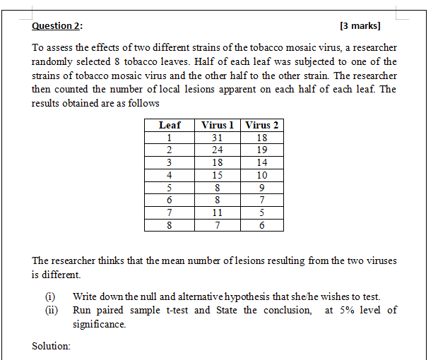 Solved Note: Use SPSS to solve the following questions. For | Chegg.com