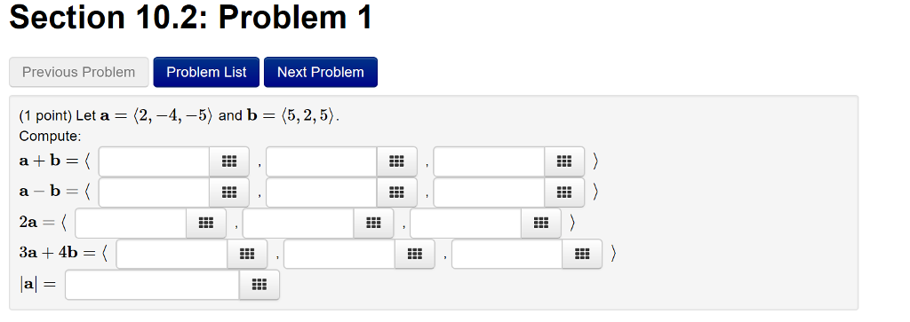 Solved Section 10.3: Problem 1 Previous Problem Problem List | Chegg.com