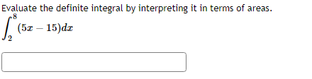 Solved Evaluate the definite integral by interpreting it in | Chegg.com