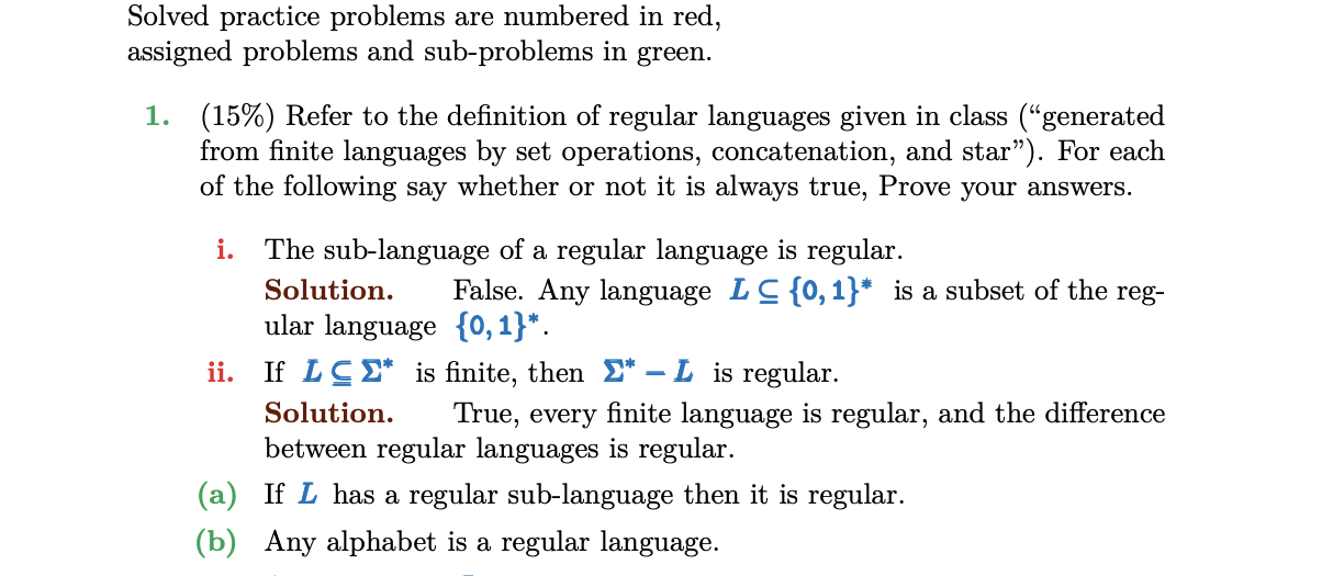 Solved Solved practice problems are numbered in red, | Chegg.com