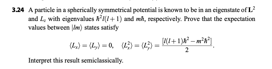 Solved 24 A particle in a spherically symmetrical potential | Chegg.com