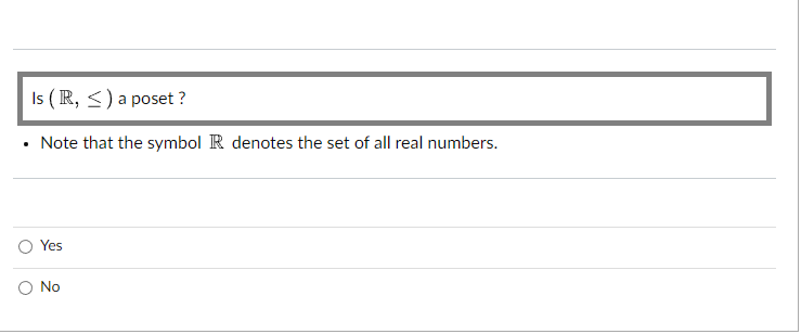 Solved - Note that the symbol R denotes the set of all real | Chegg.com