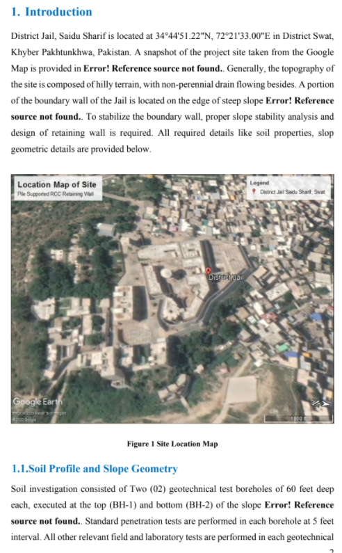 1. Introduction District Jail, Saidu Sharif is | Chegg.com