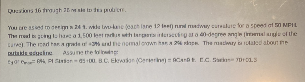 Solved FIND; a. Tangent length b. PC station c. | Chegg.com