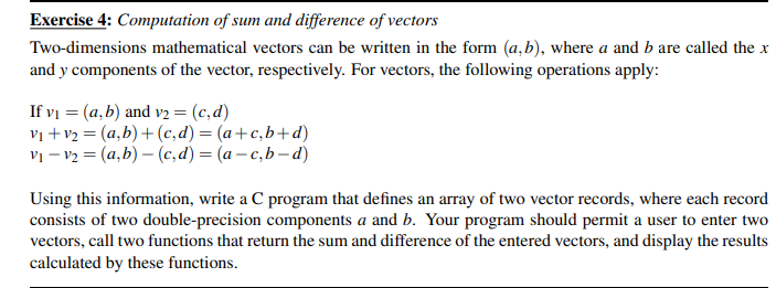Solved Answer in C language. Include simple explanations of | Chegg.com
