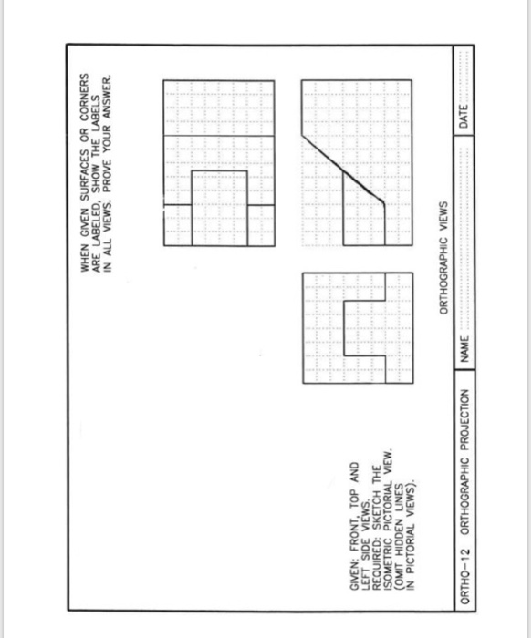 Solved Sketching Assignment: (staple all sheets together in | Chegg.com