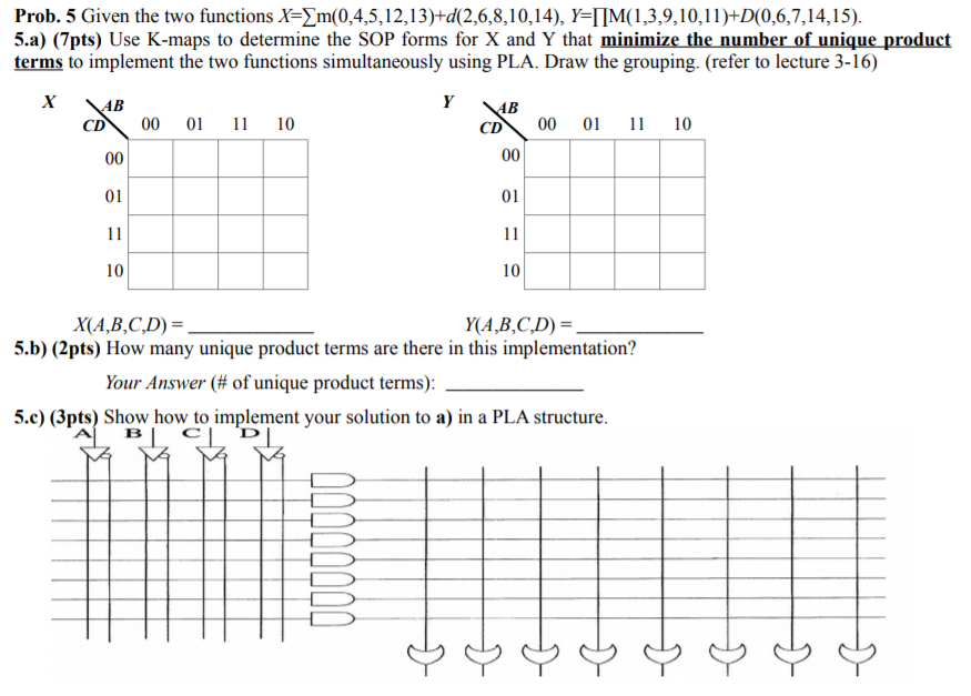 Solved Prob. 5 Given the two functions | Chegg.com