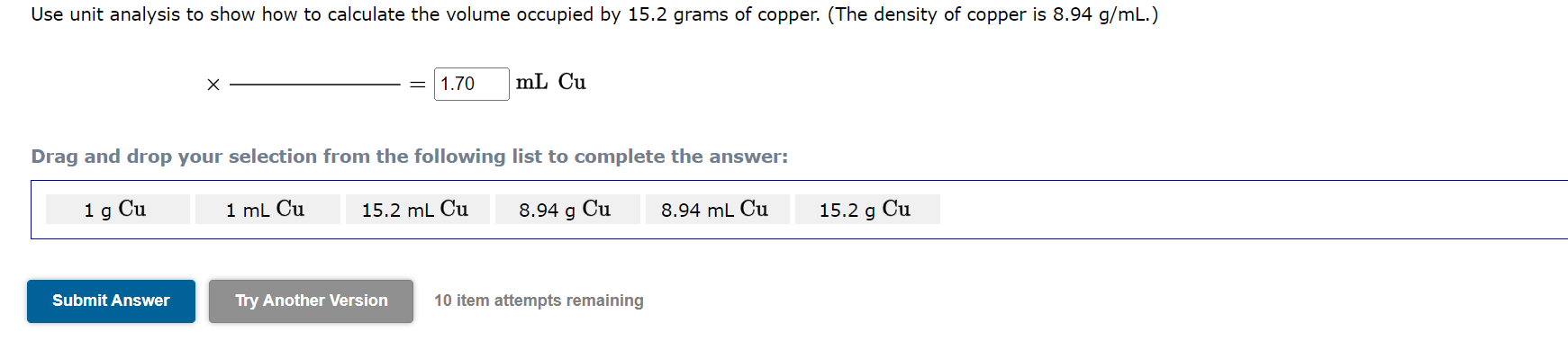 Solved Drag and drop your selection from the following list | Chegg.com